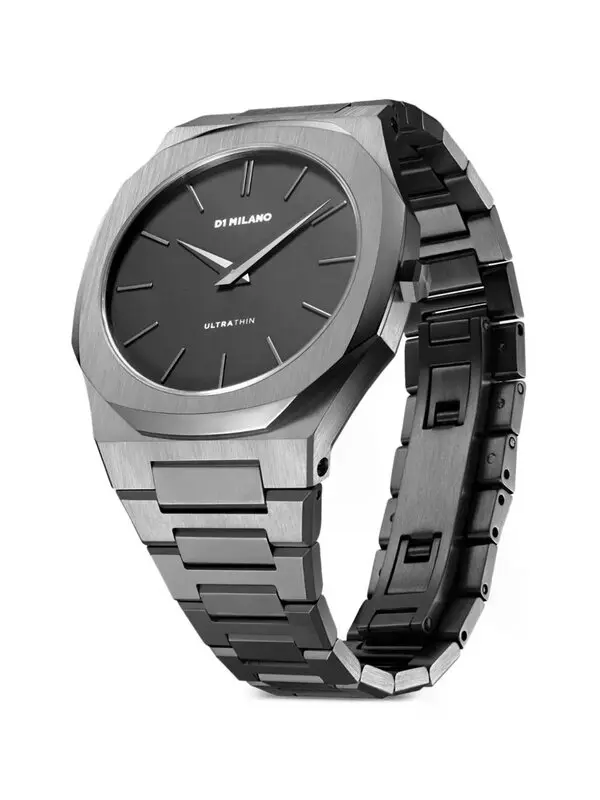 D1 MILANO 40mm Ultra Thin Watch - Black