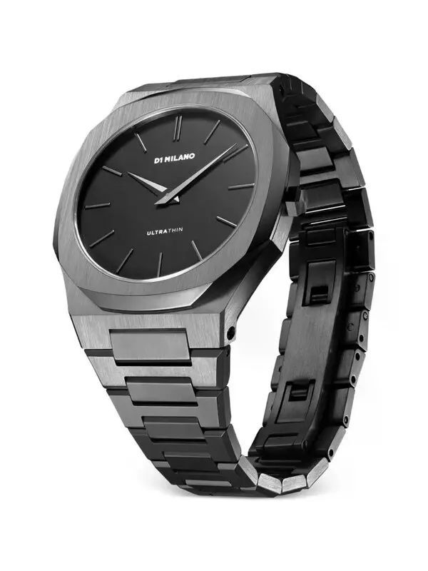 D1 MILANO 40mm Ultra Thin Watch - Black