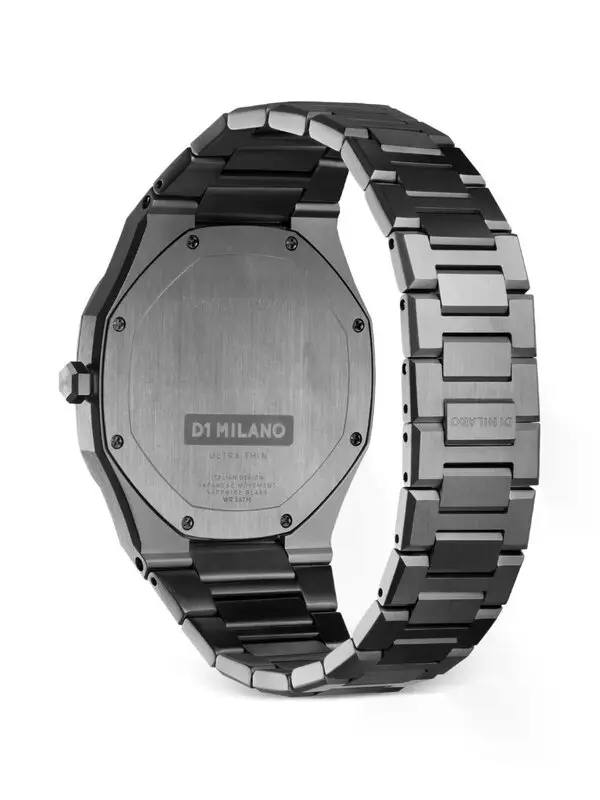 D1 MILANO 40mm Ultra Thin Watch - Black