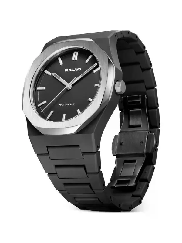 D1 MILANO Polycarbon 40.5mm Watch - Black