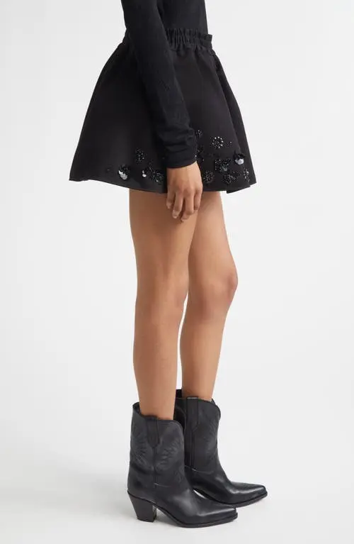GOLDEN GOOSE Sequined Miniskirt