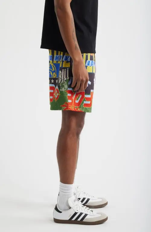 BILLIONAIRE BOYS CLUB Compass Mesh Drawstring Shorts