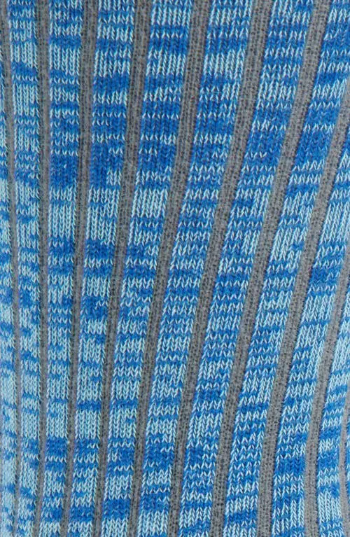 WASTE YARN PROJECT Space Dye Ribbed Socks