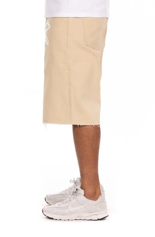 ICECREAM Fenton 5-pocket Cotton Twill Shorts