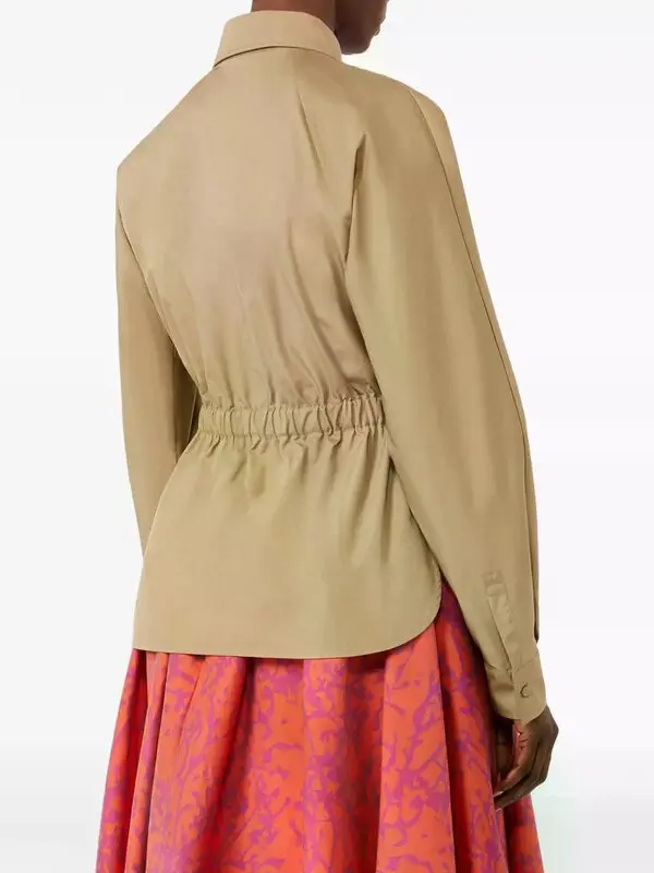 Max Mara Drawstring Shirt - Neutrals