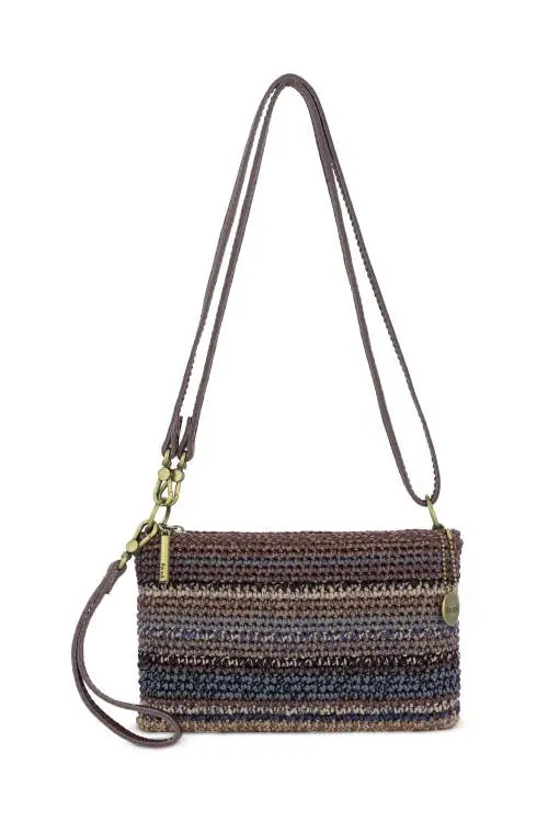 THE SAK Vita Hand-crochet Crossbody Wristlet - Aspen Stripe
