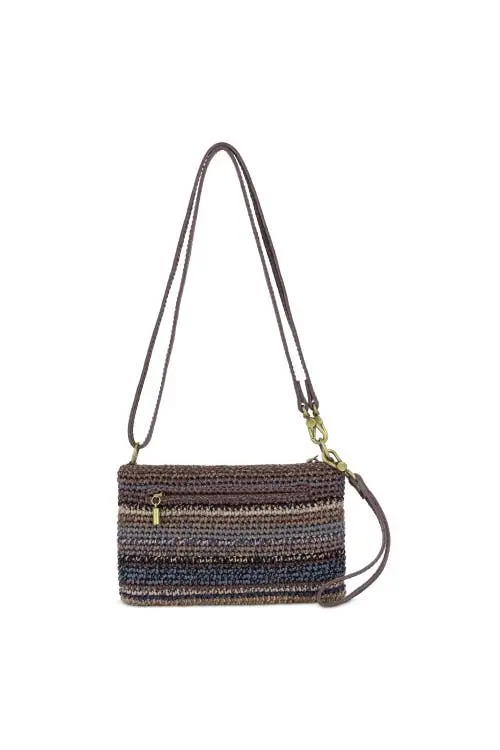 THE SAK Vita Hand-crochet Crossbody Wristlet - Aspen Stripe