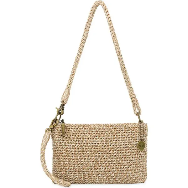 THE SAK Vita Hand Crochet Crossbody Wristlet - Bamboo Static