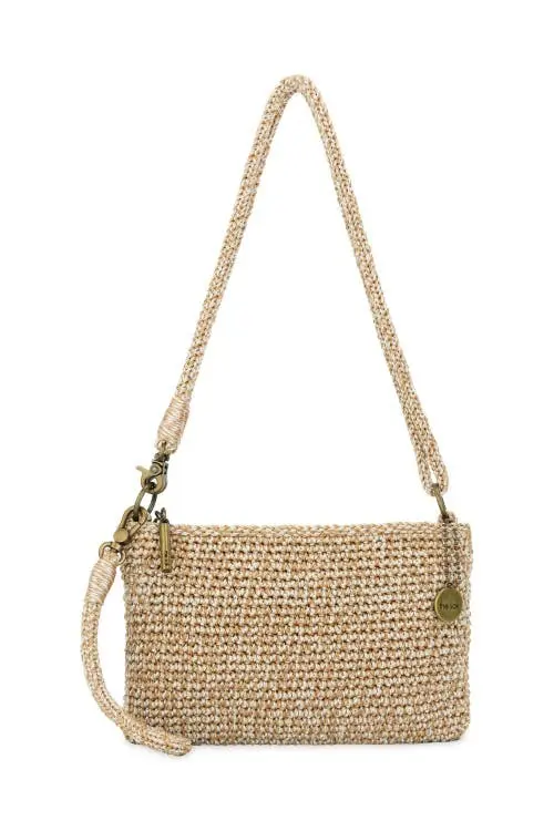 THE SAK Vita Hand Crochet Crossbody Wristlet - Bamboo Static