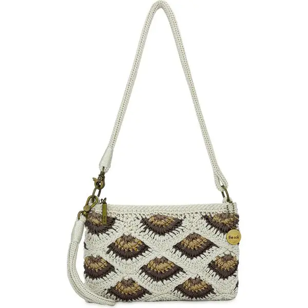 THE SAK Vita Hand Crochet Crossbody Wristlet - Natural Mermaid
