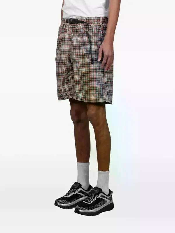 Gramicci Belted Checkered Shorts