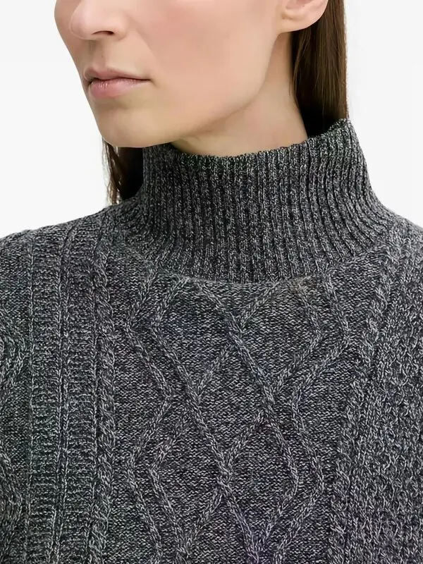 A.p.c. Cable-knit Funnel-neck Gilet