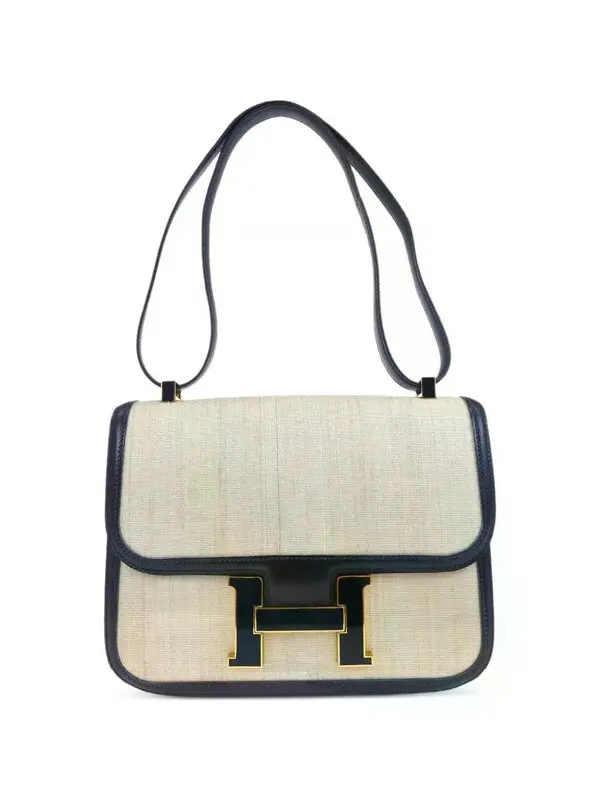Hermès 1978 Constance 23 Logo Shoulder Bag