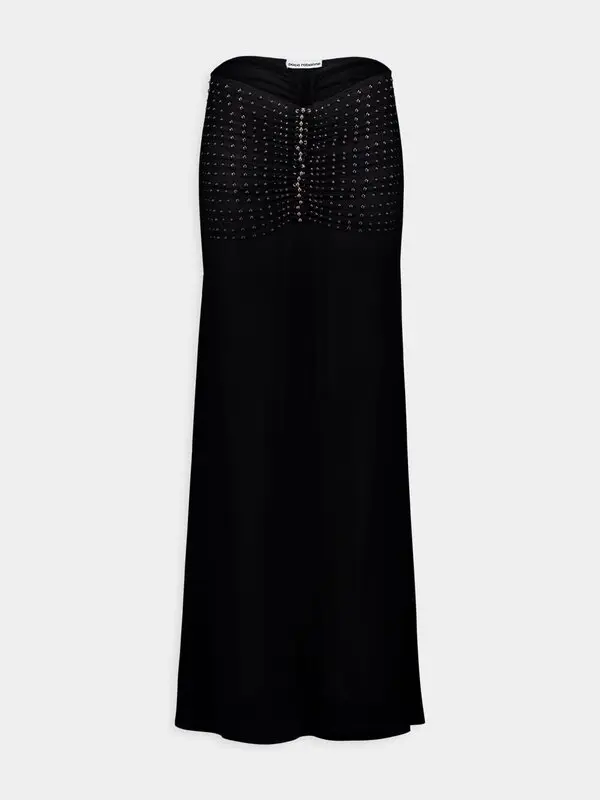 Rabanne High-waisted Studded Skirt