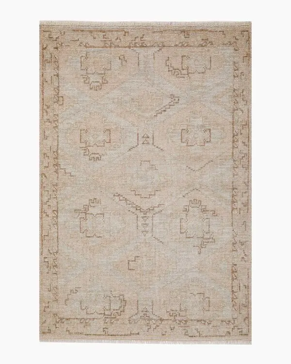 Quince Verona Hand-knotted Wool Rug - Neutral