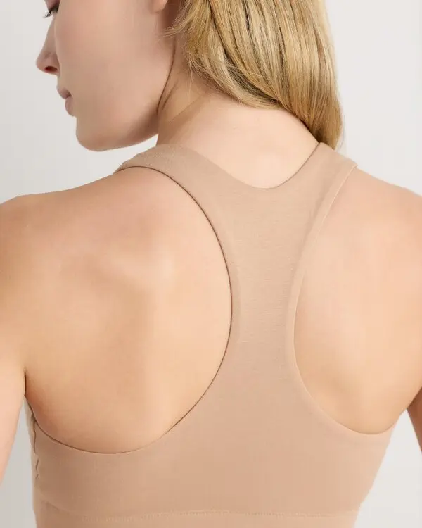 Quince Racerback Bralette - Sand