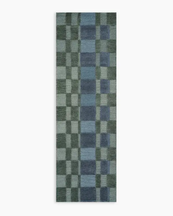 Quince Maddox Wool Rug - Green