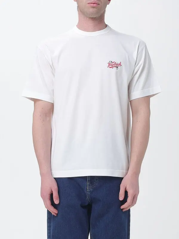 Woolrich Cotton T-shirt With Logo - White