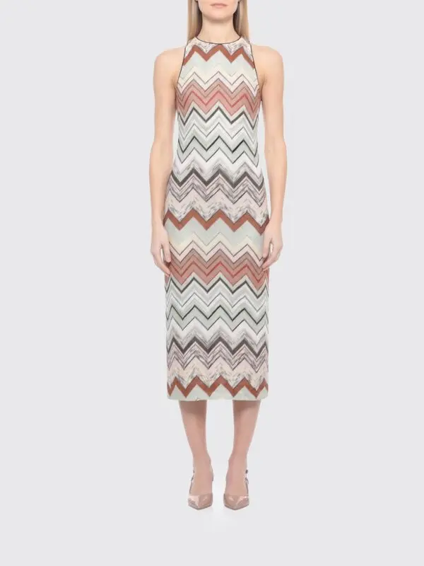 Missoni Chevron Knit Midi Dress