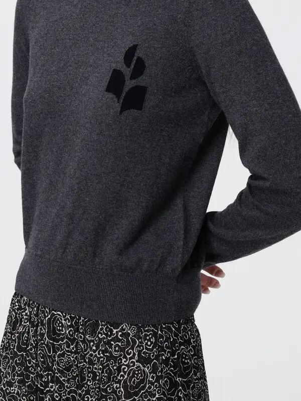Isabel Marant Étoile Crew Neck Sweater - Charcoal