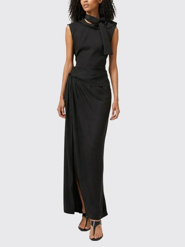 Our Legacy Sleeveless High Neck Top With Tie Detail