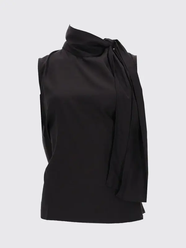 Our Legacy Sleeveless High Neck Top With Tie Detail