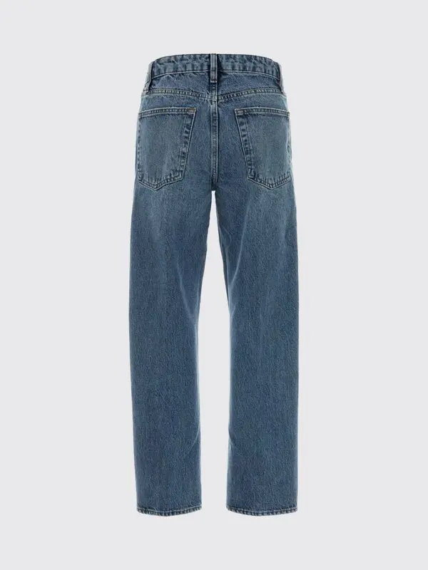 FRAME High Rise Straight Leg Jeans