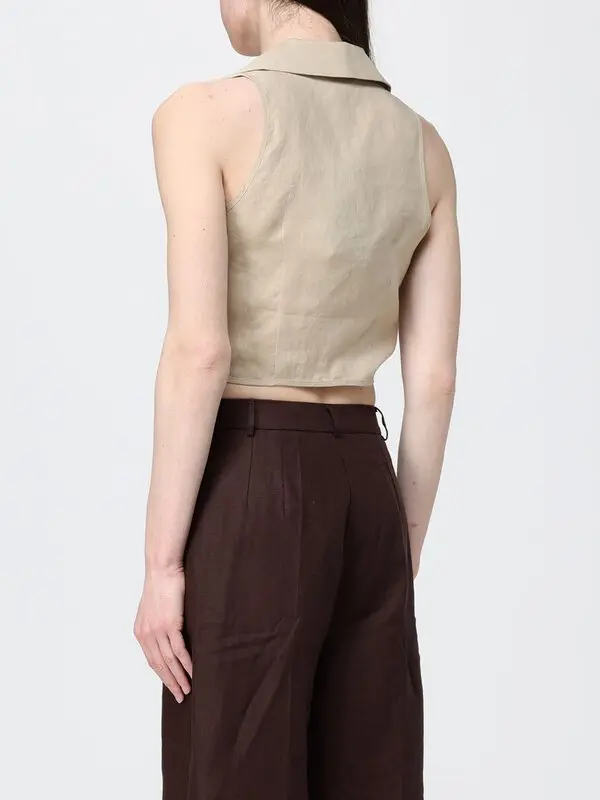 COLMAR Sleeveless Wrap Top With Tie Detail