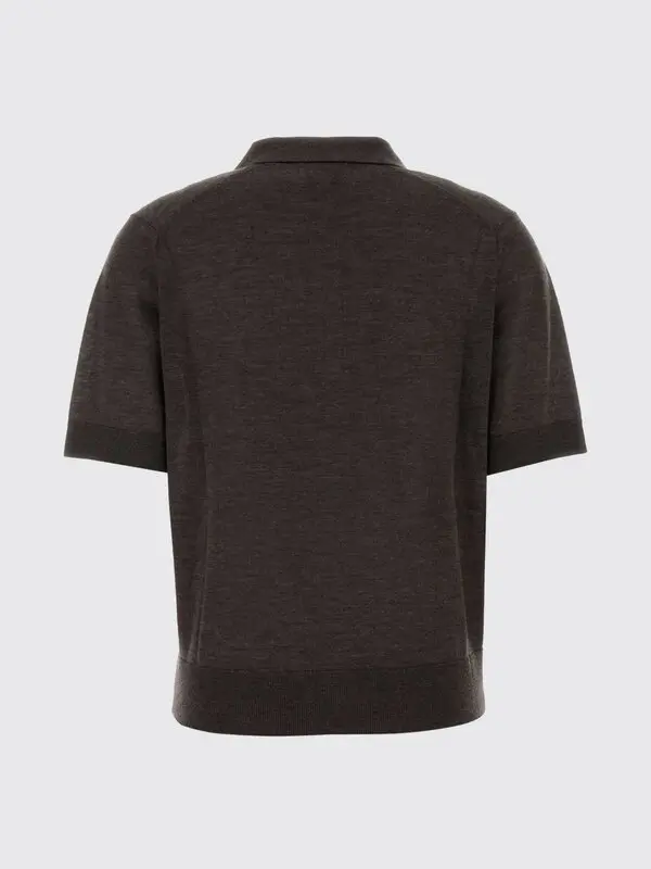 Loulou De Saison Cashmere Knit Polo Shirt