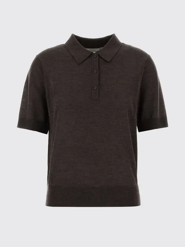 Loulou De Saison Cashmere Knit Polo Shirt