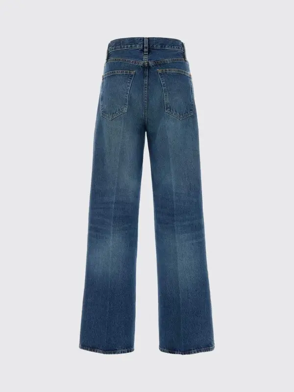 FRAME High Rise Wide Leg Jeans