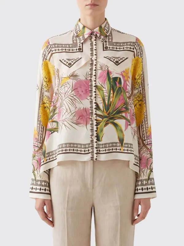 Blumarine Printed Shirt - Pink