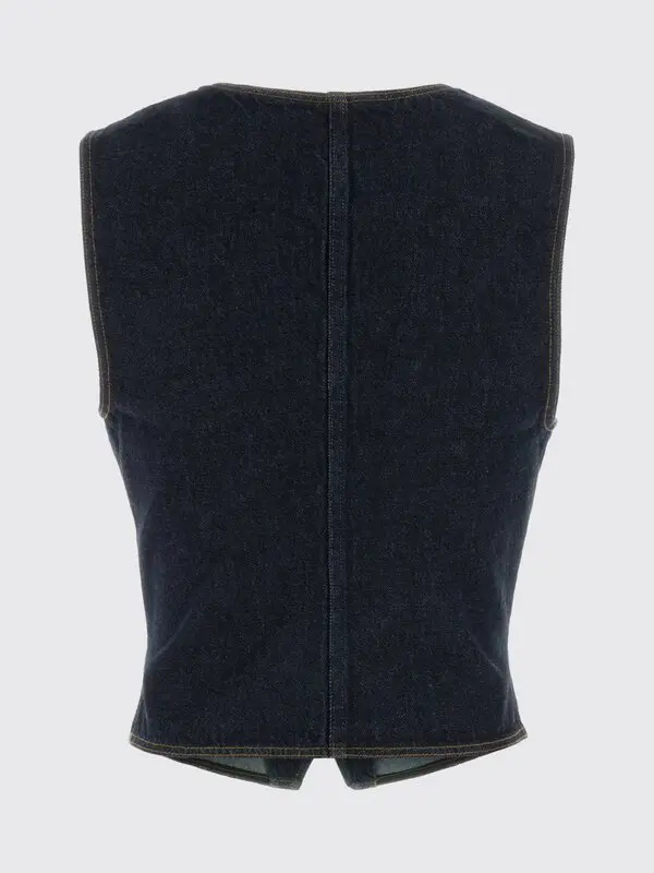 FRAME Single-breasted Vest - Navy
