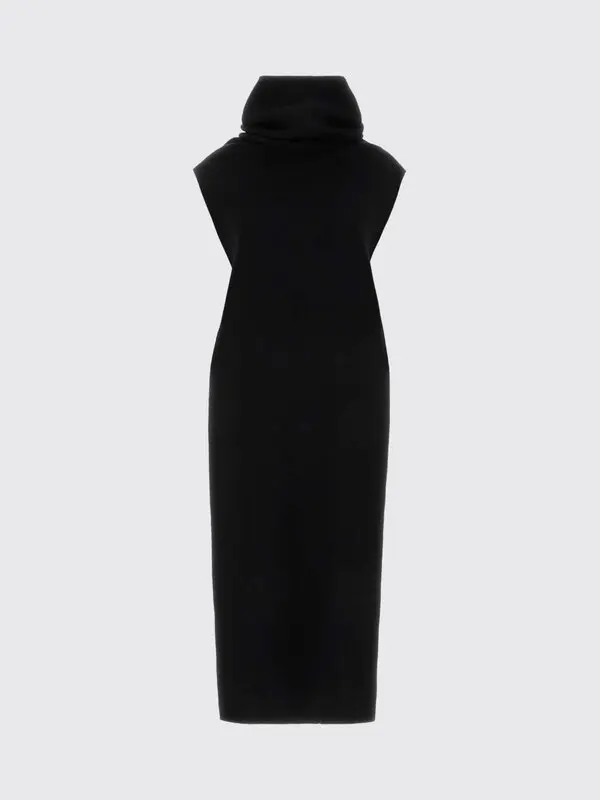 Alaïa Ribbed Turtleneck Dress