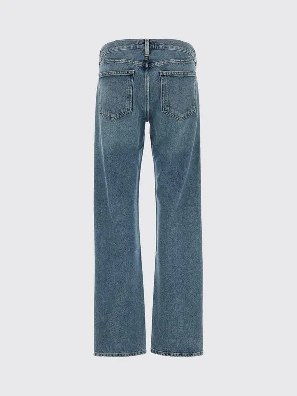 AGOLDE Recycled Cotton Denim Straight Jeans - Indigo