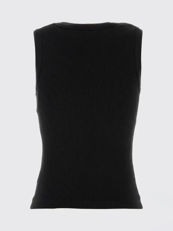 AGOLDE Ribbed Tank Top - Black