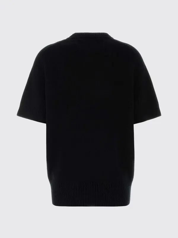Extreme Cashmere Short Sleeve Sweater - Black