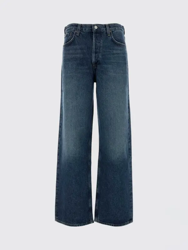AGOLDE Riley Straight Leg Jeans - Indigo