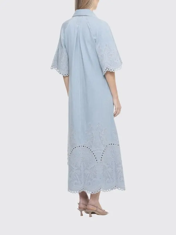 Zimmermann Embroidered Midi Dress