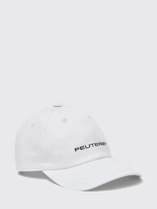 Peuterey Cotton Baseball Cap With Embroidered Logo - White