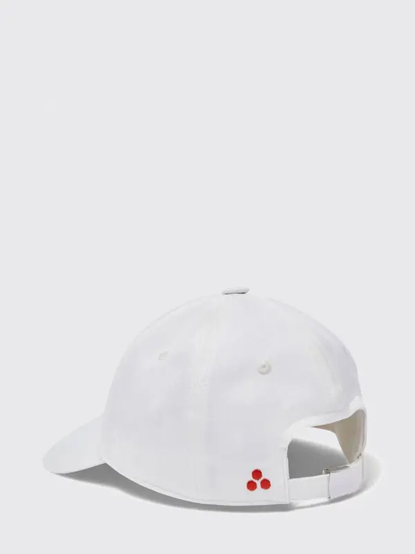 Peuterey Cotton Baseball Cap With Embroidered Logo - White
