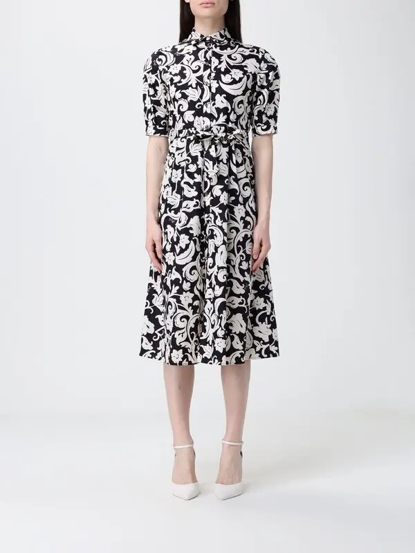 Liu Jo Printed Midi Dress - Blue
