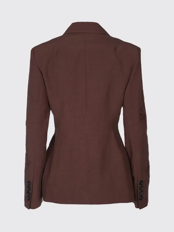 ERMANNO FIRENZE Double Breasted Jacket - Dark