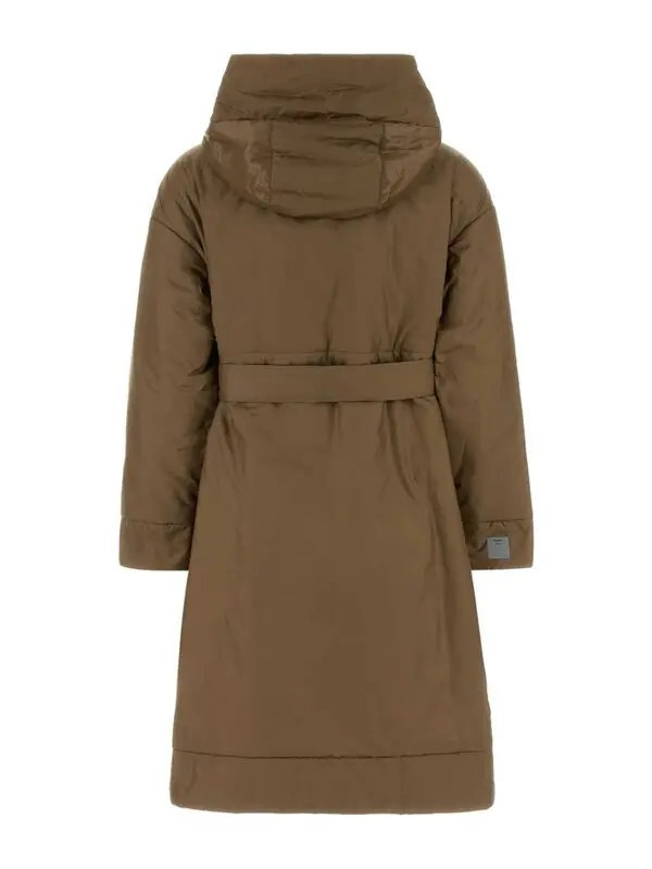 Max Mara Belted Hooded Jacket