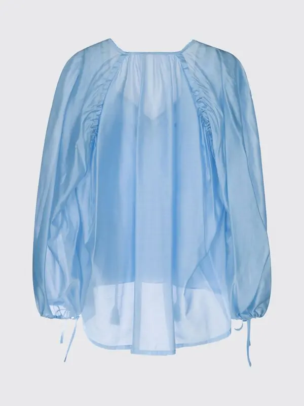 ERMANNO FIRENZE V-neck Blouse With Tassel Detail