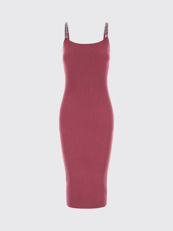 knit long sleeve dresses Womens Cashmere Ribbed Knit Wrap Dress Long Sleeve V Neck Midi Dresses, Beige / XL