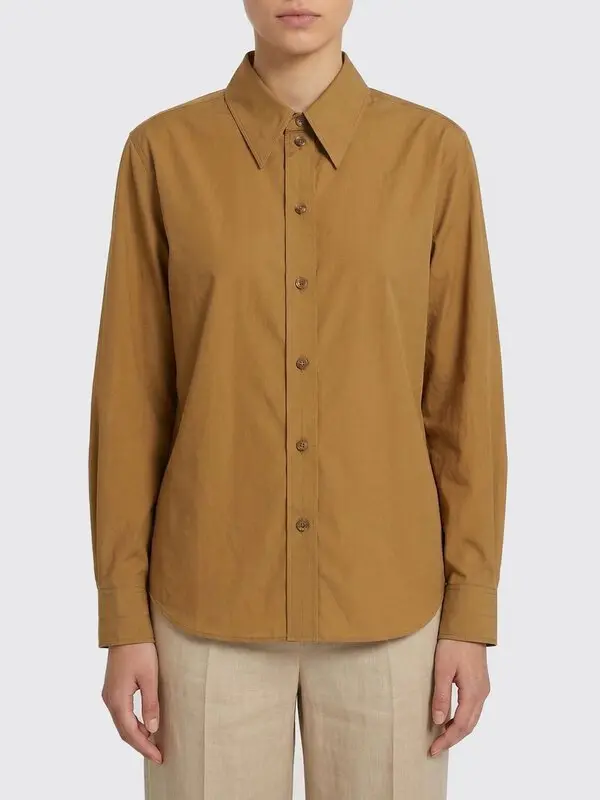LEMAIRE Button-up Shirt - Camel