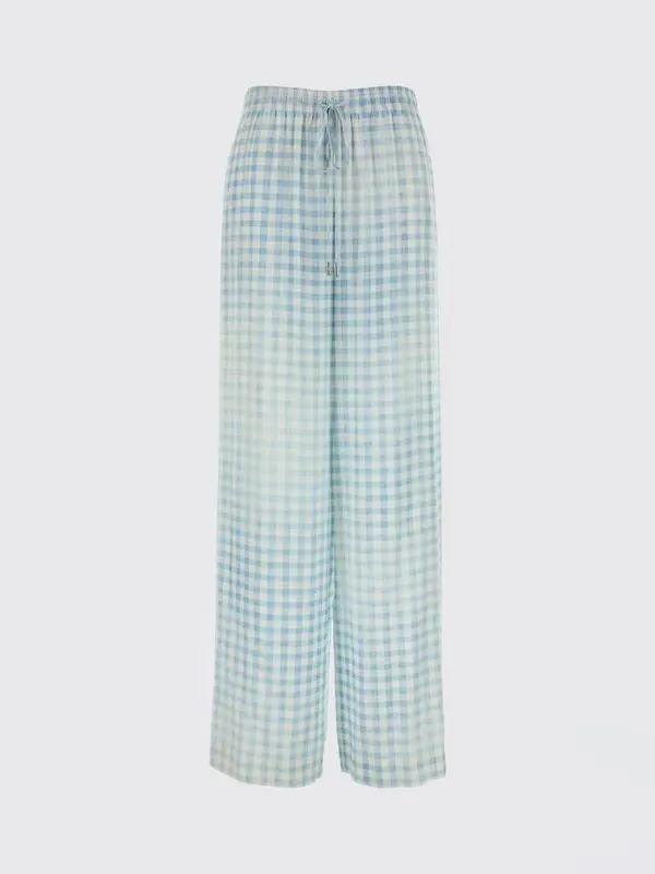Ermanno Scervino Gingham Check Trousers - White