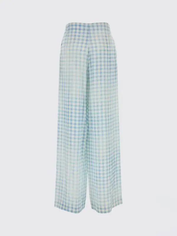 Ermanno Scervino Gingham Check Trousers - White