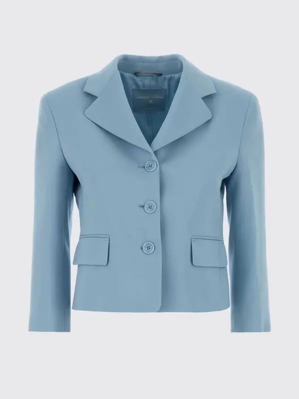 Ermanno Scervino Classic Collared Jacket - Gnawed Blue